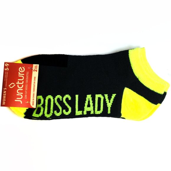 Accessories | 315 Boss Lady Neon Yellow Socks | Poshmark